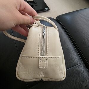 marge sherwood | Bags | Marge Sherwood Soft Mini Tote Beige Cream Bag ...